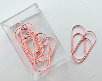 Wide Paper Clips Gold/ Large Paper Clips/ Planner-paperclip | Etsy