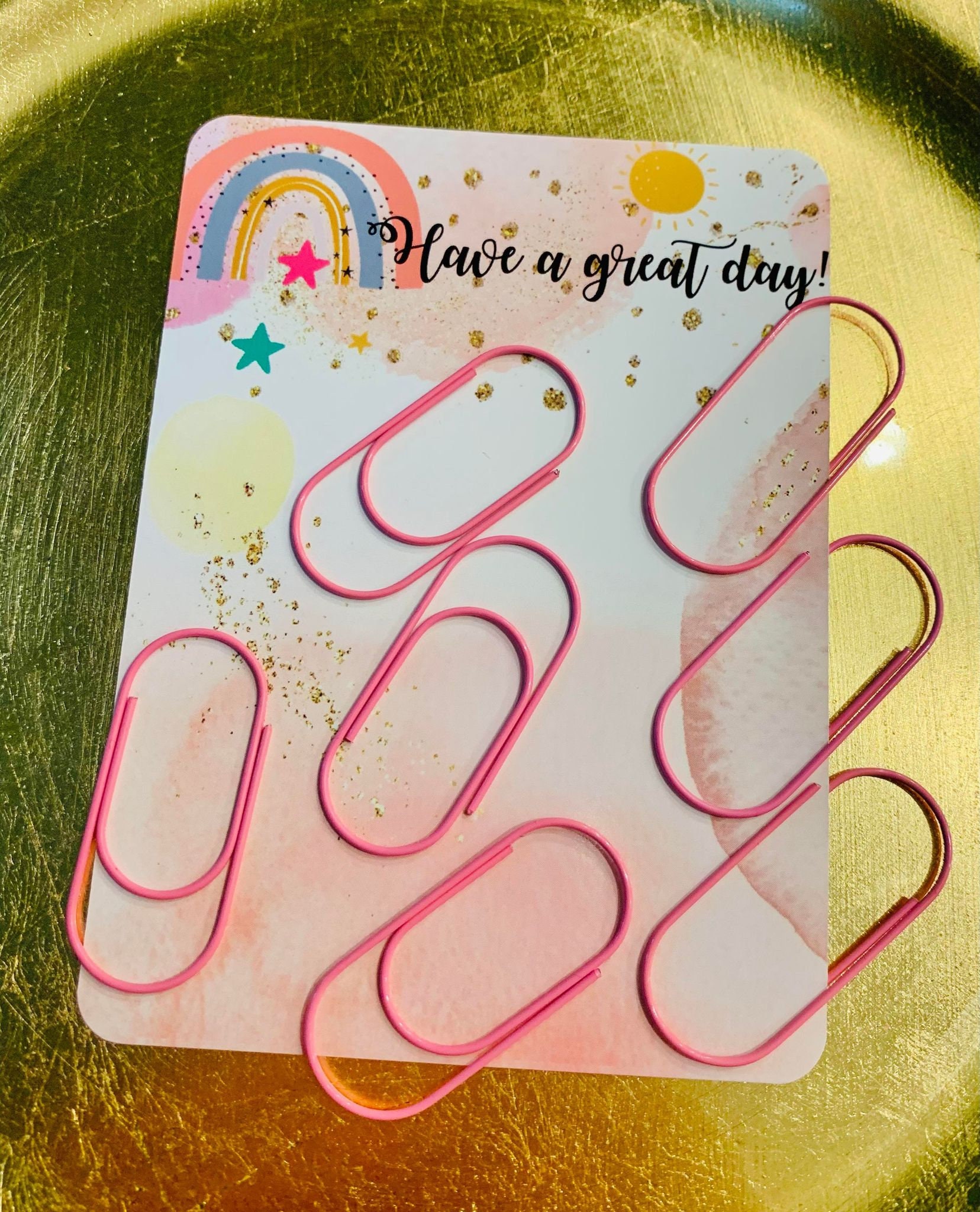 Wide Paper Clips/ Large Paper Clips/ Planner-paperclip Planner/ Jumbo ...