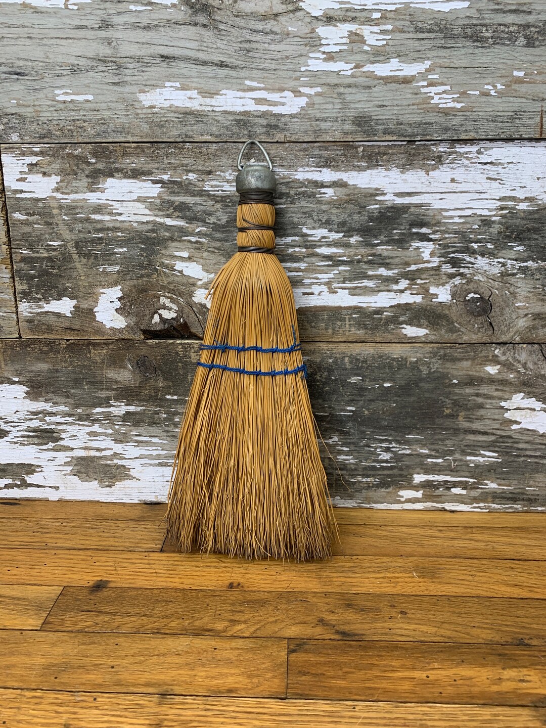 Small Whisk Broom- Antique Primitive Wire Wrapped Handle - Etsy