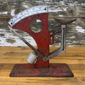 Antique Mascot Egg Grader - Red Egg Scale - Made in the USA - Primitive ...