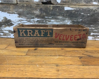 Antique Velveeta Box - Etsy