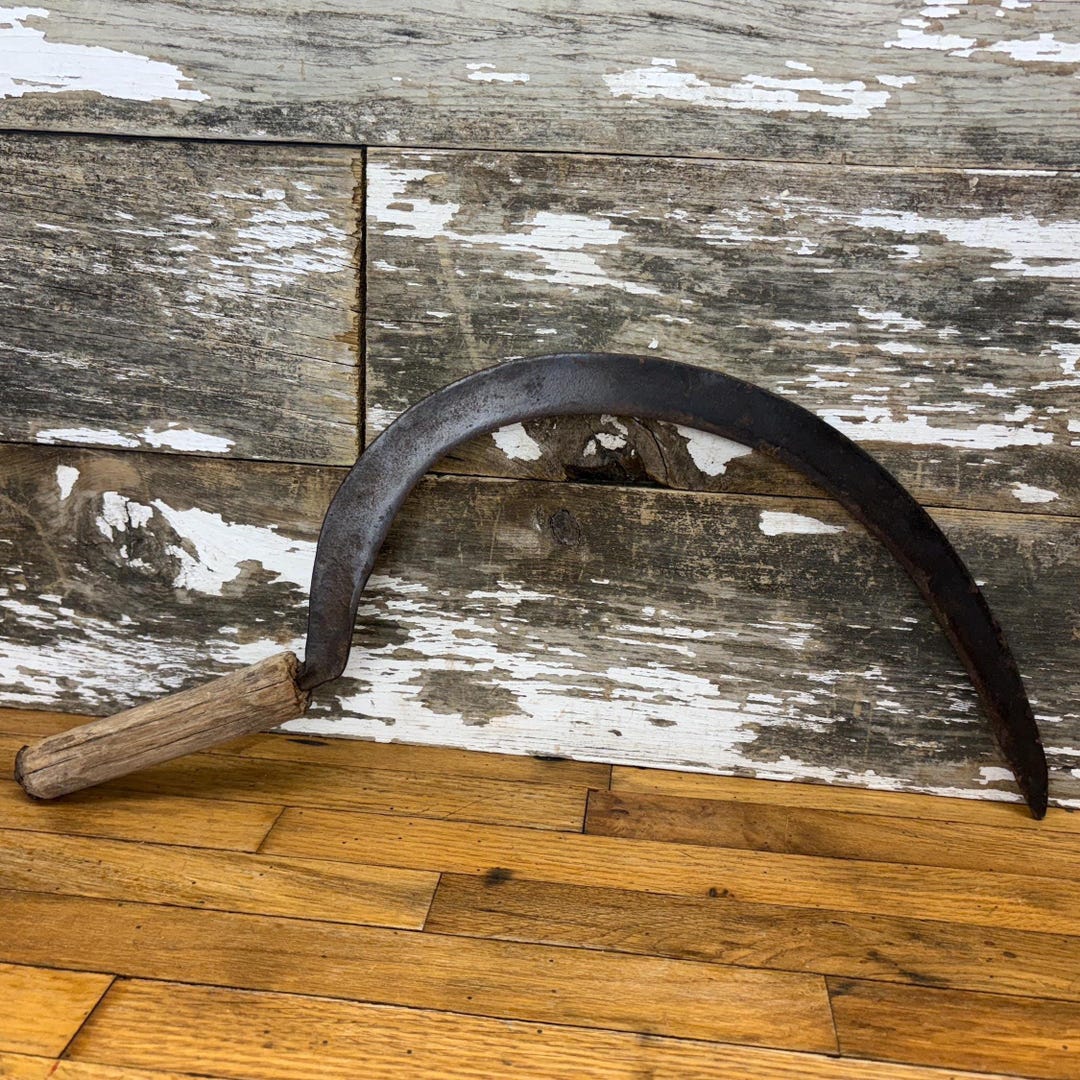 Large Antique Hand Sickle - Etsy