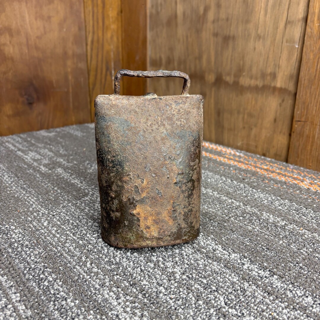 Antique Large Farm Cow Bell - Etsy