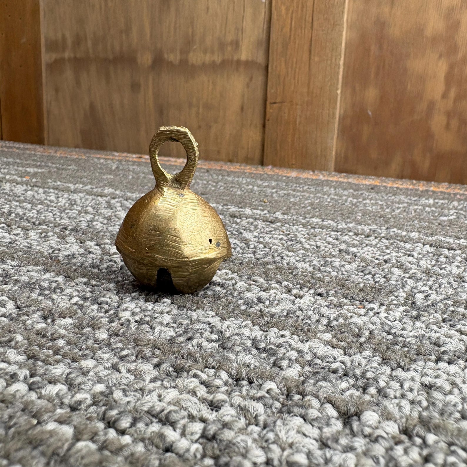 Tiny Vintage Bell - Aged Brass Patina - 2 Inches Tall - Etsy
