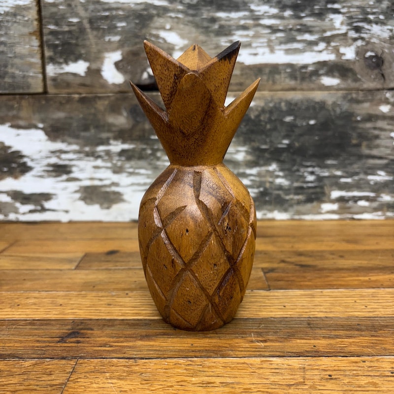 Wood Pineapple - Etsy
