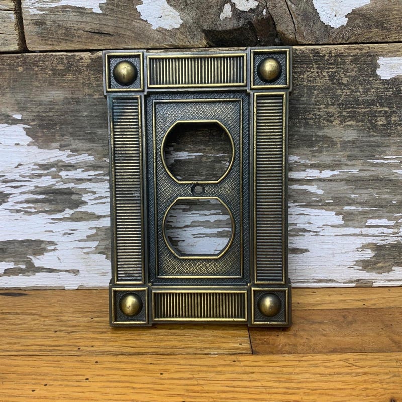 Vintage Outlet Cover - Etsy