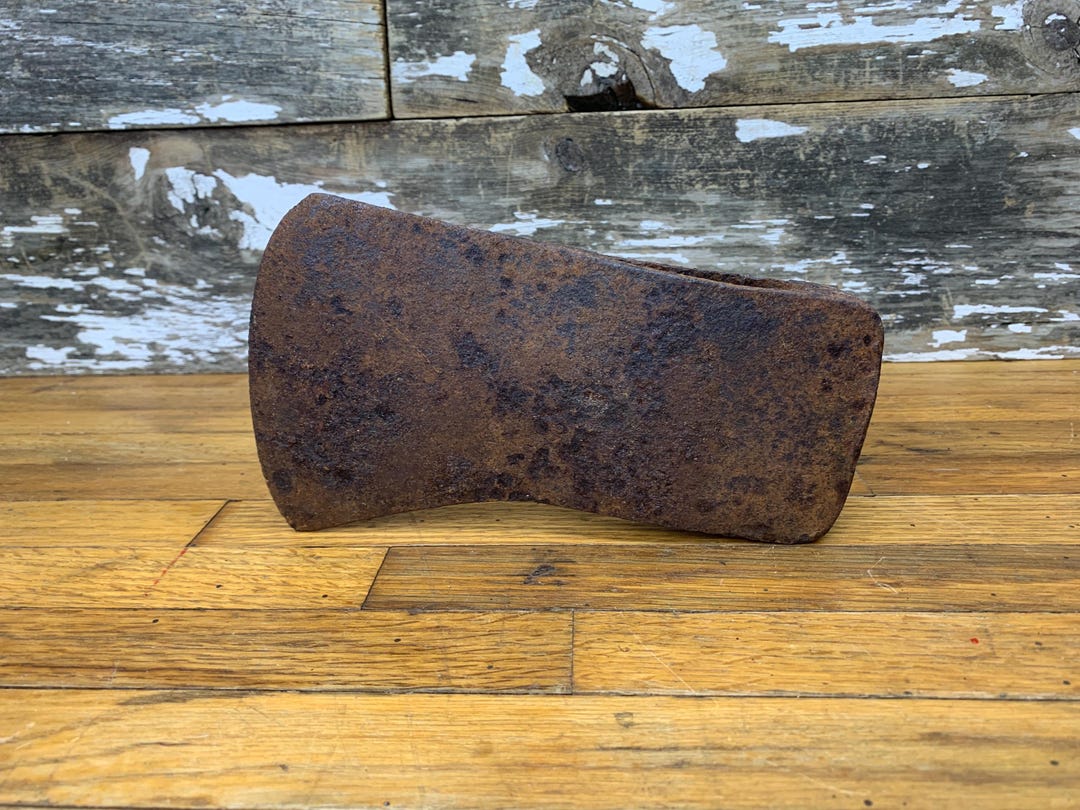 Antique 3lb 10 Oz Axe Head Unmarked Farm Axe Restoration Ready No ...