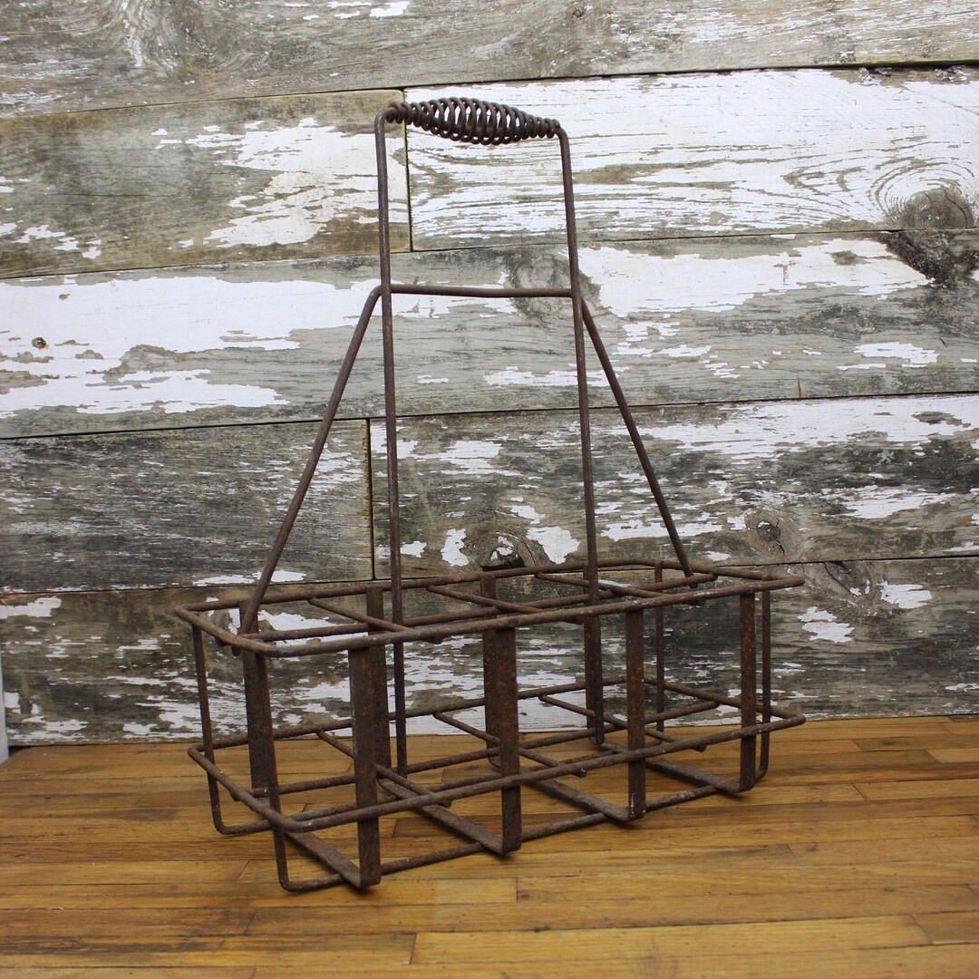 Vintage Standard Oil Stamped Oil Bottle Carrier - Gas Station Oil ...