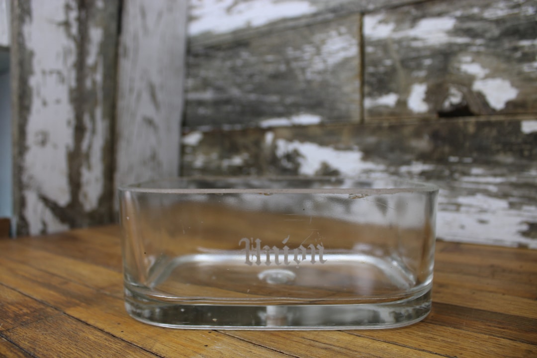 Antique Glass Battery Jar - Cut Short - Etched Union - Railroad ...