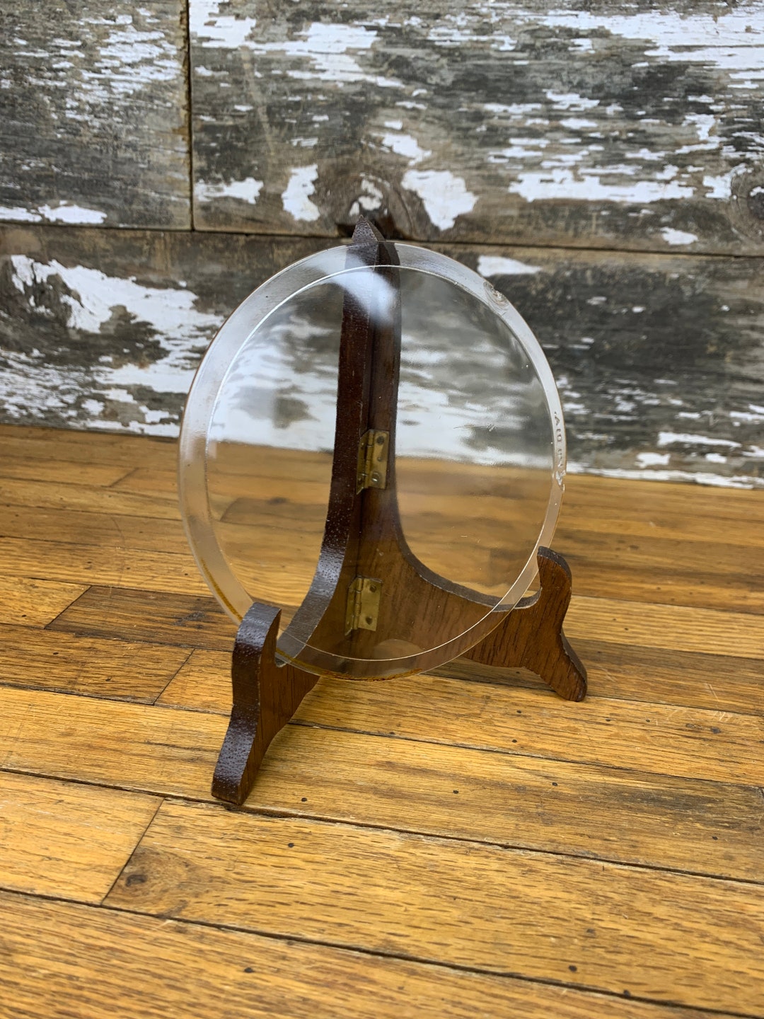 Vintage Railroad Signal or Lantern Lens Convex Glass 5 1/4 Diameter ...