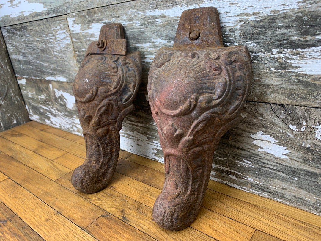 Antique Wood Stove Claw Feet Cast Iron Stove Legs Pot Belly Wood Stove ...