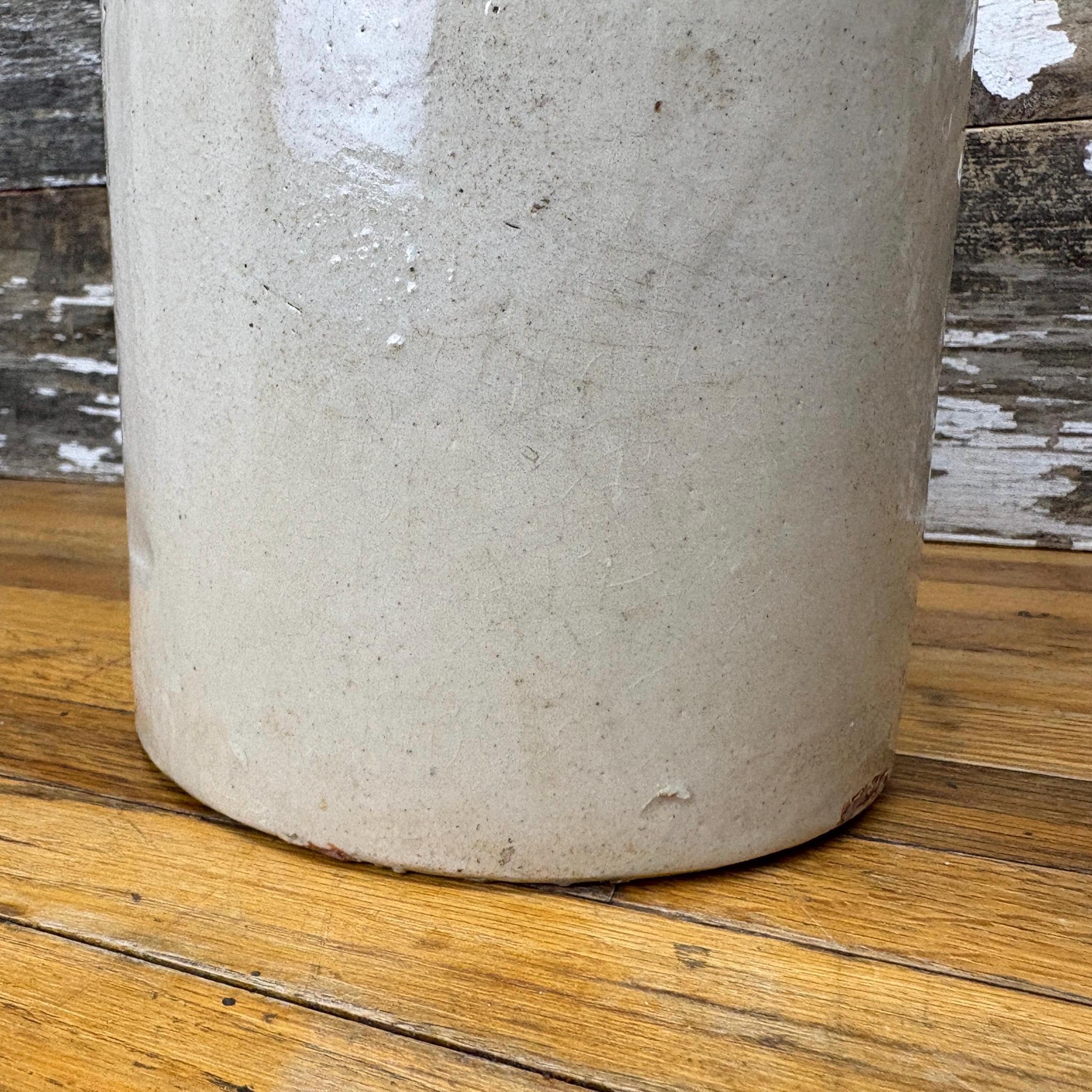 Antique Macomb Pottery Stoneware Crock: Ball Zinc Lid, Illinois - Etsy