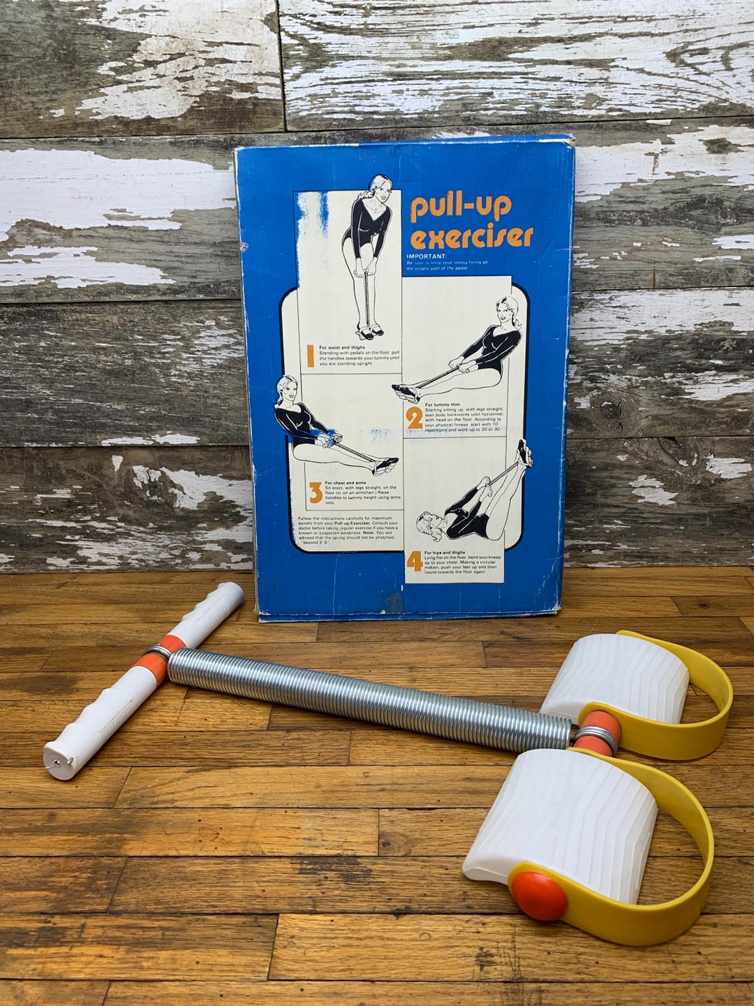 Vintage 1970s Pull up Exerciser Like New in Box 1970s as Seen on TV ...