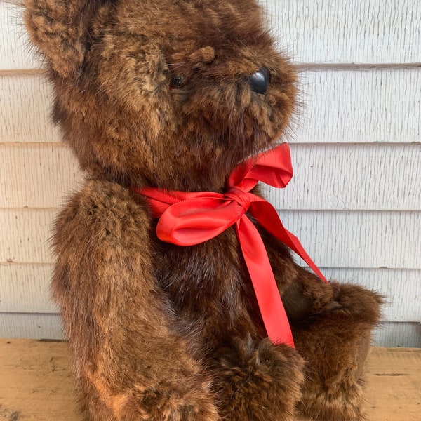 Mink Teddy Bear - Etsy