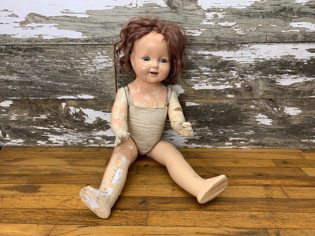 Antique American Character Sally Joy Doll - 1930s Composition Doll ...