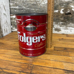 Folgers Coffee 1lb 10oz Can Drip Grind Mountain Grown Folgers Coffee ...