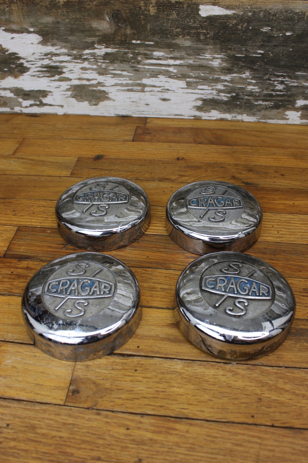 Vintage Cragar SS Center Caps OEM Set of 4 Automotive - Etsy