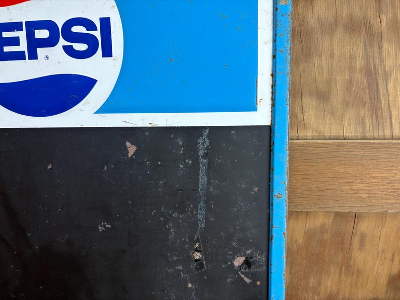 Vintage Metal Pepsi Restaurant Menu Board - Etsy