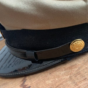 1960s US Coast Guard Auxiliary Uniform Hat With Postcard - Etsy