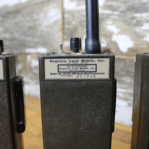 Vintage VHF Handheld Transceiver Model No: UC102 Set of Four Working ...