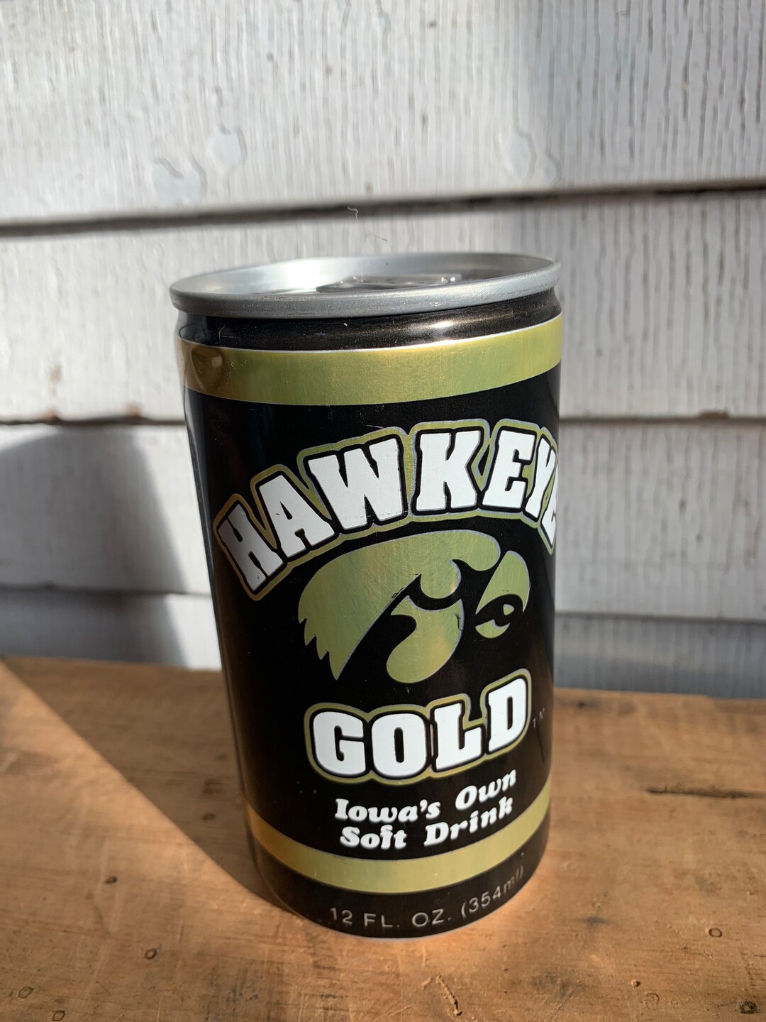 Vintage Iowa Hawkeye Soda Can- Hawkeye Gold Iowa’s Own Soft Drink - Etsy