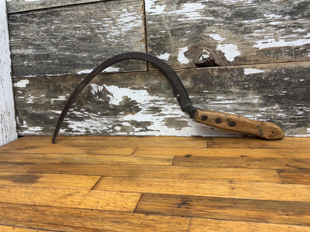 Antique Hand Sickle by Village Blacksmith Watertown, Wisconsin Hand ...