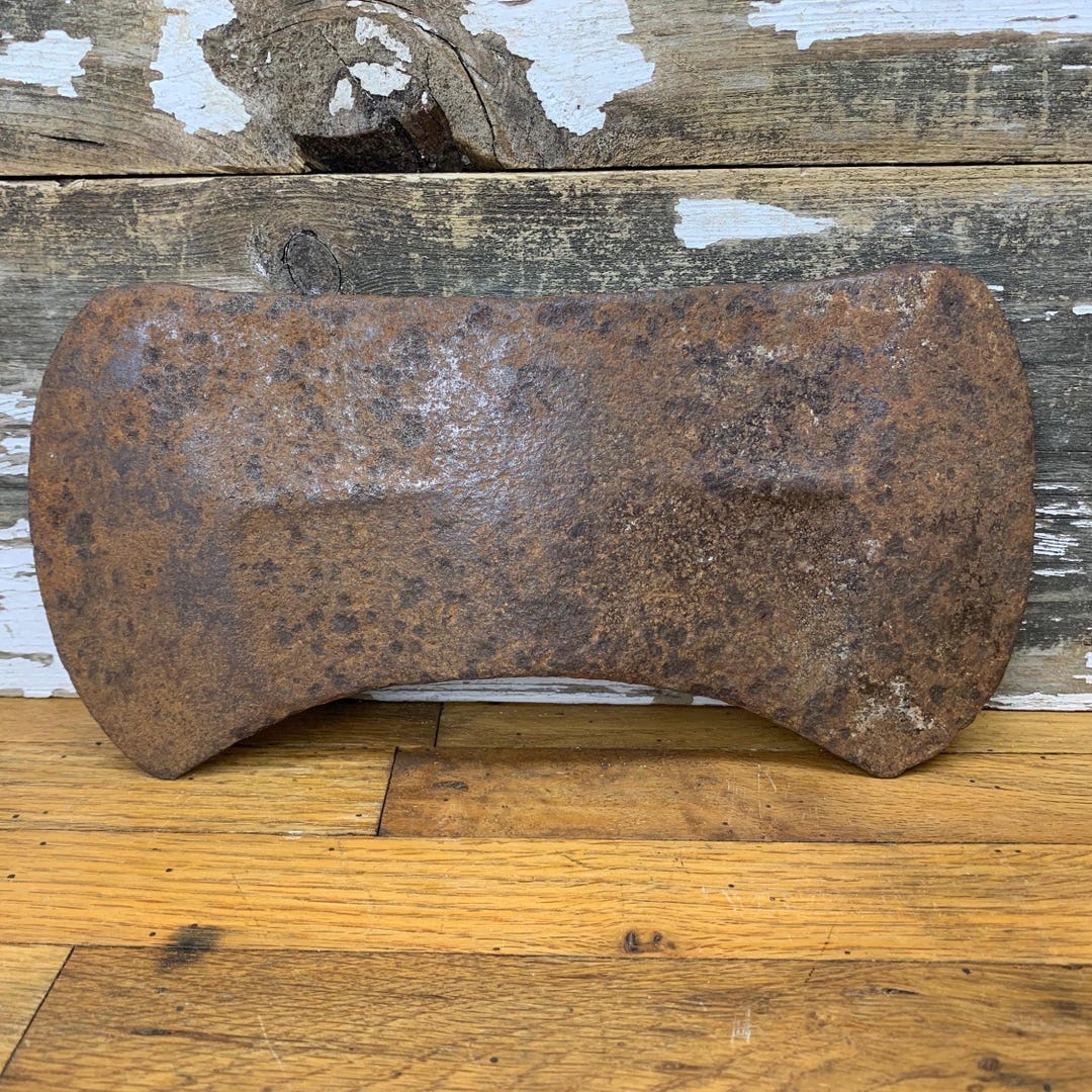 Antique Double Bit Phantom Bevel Axe Head Double Beveled Antique Axe Head 3lb 13oz - Etsy