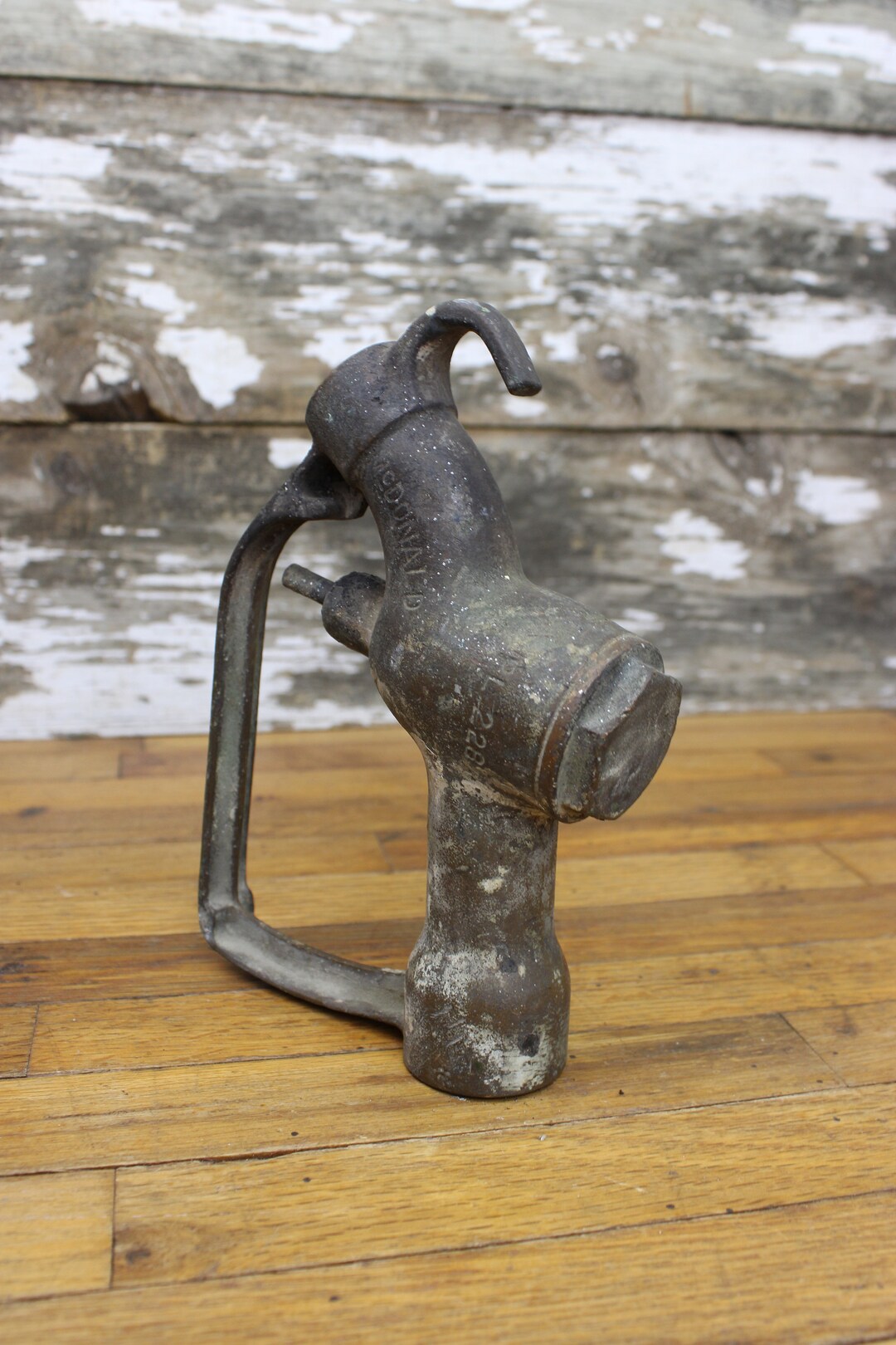 Vintage Brass Gas Pump Handle - Dubuque PL228 Gas Pump Handle - for ...