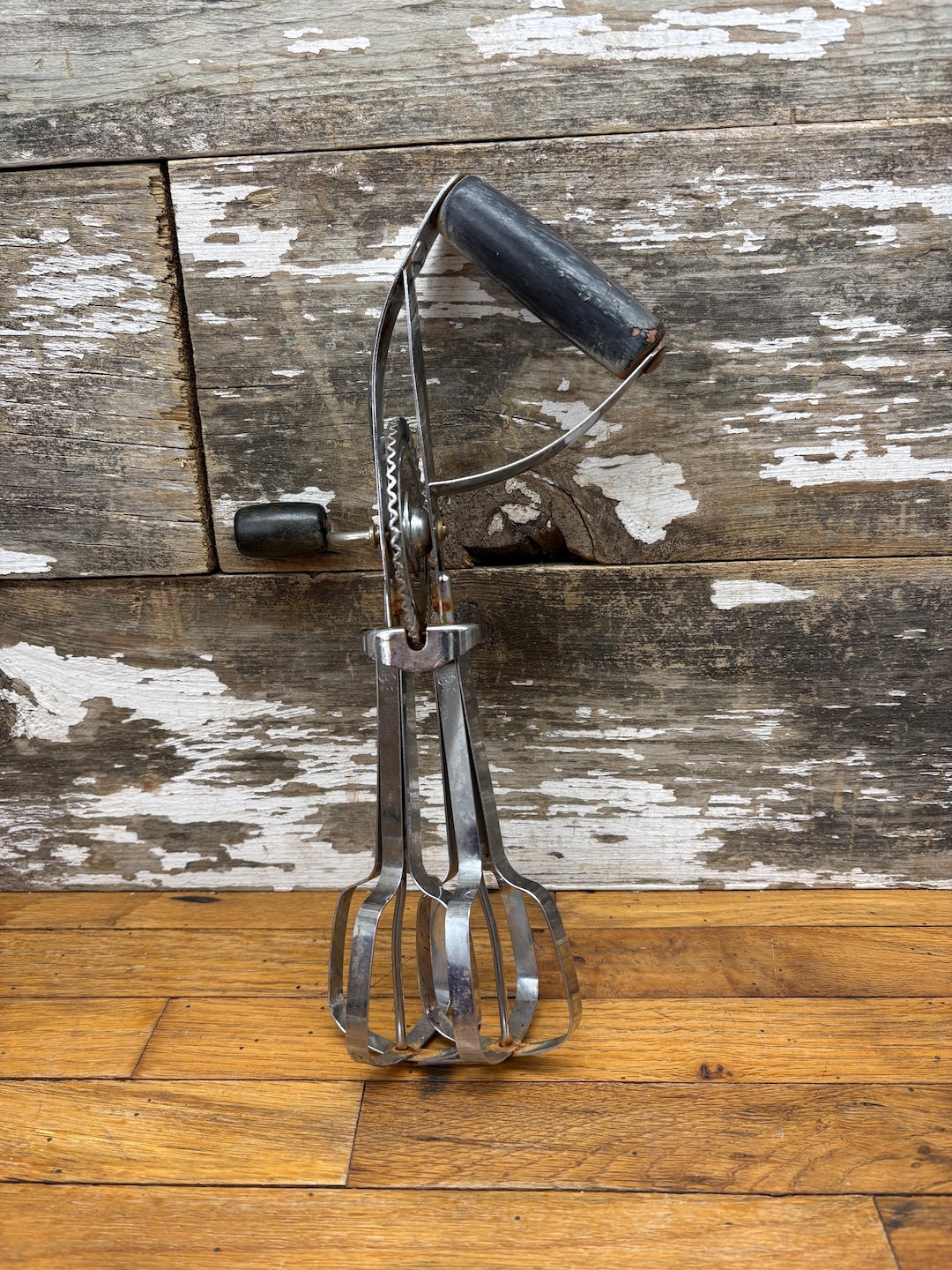 Vintage Manual Egg Beater - Ecko Brand Super Speed - Stainless Steel ...