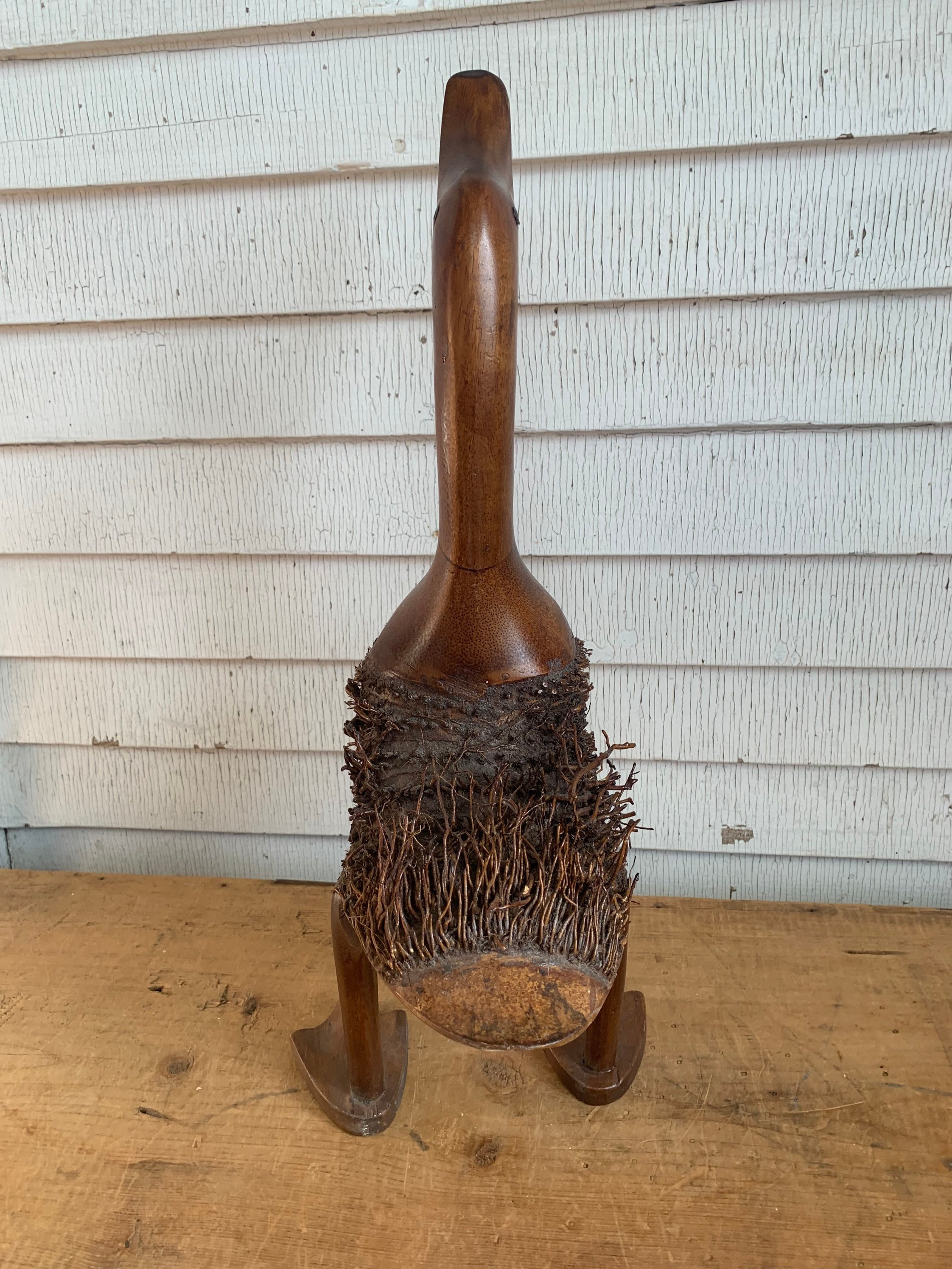 Vintage Bamboo Root Carved Duck Natural Bamboo Root Carving - Etsy