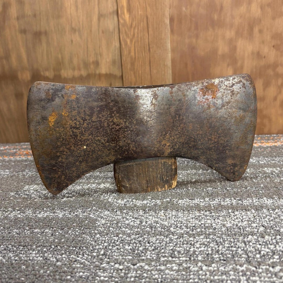 Vintage Gambles XL 4lb Double Bit Axe Head - Etsy