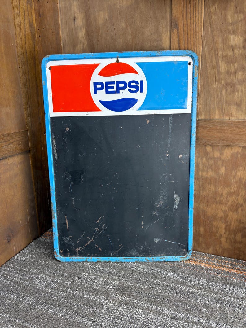 Vintage Metal Pepsi Restaurant Menu Board - Etsy