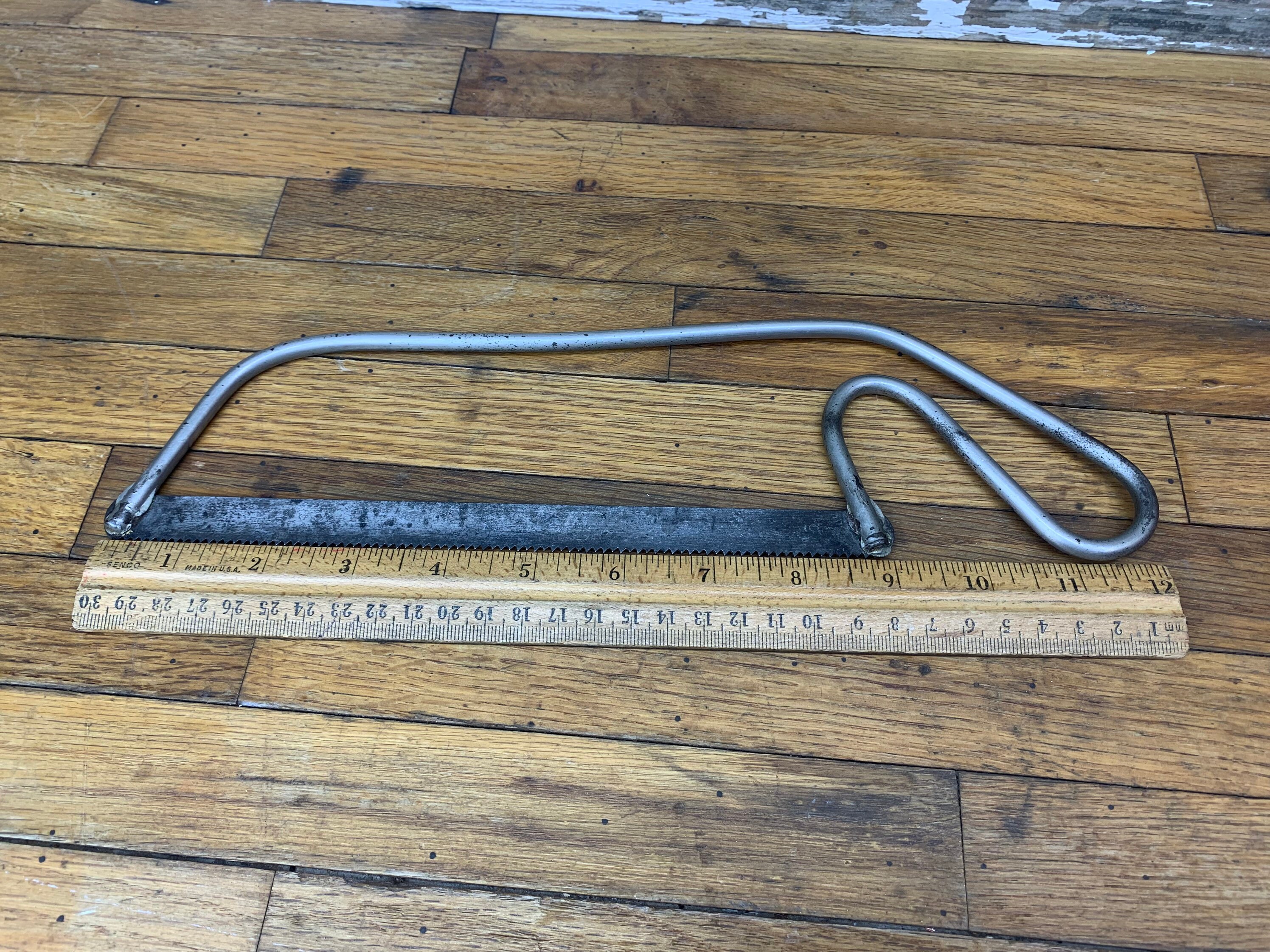 Antique Metal Bone and Frozen Meat Saw All Metal Hand - Etsy