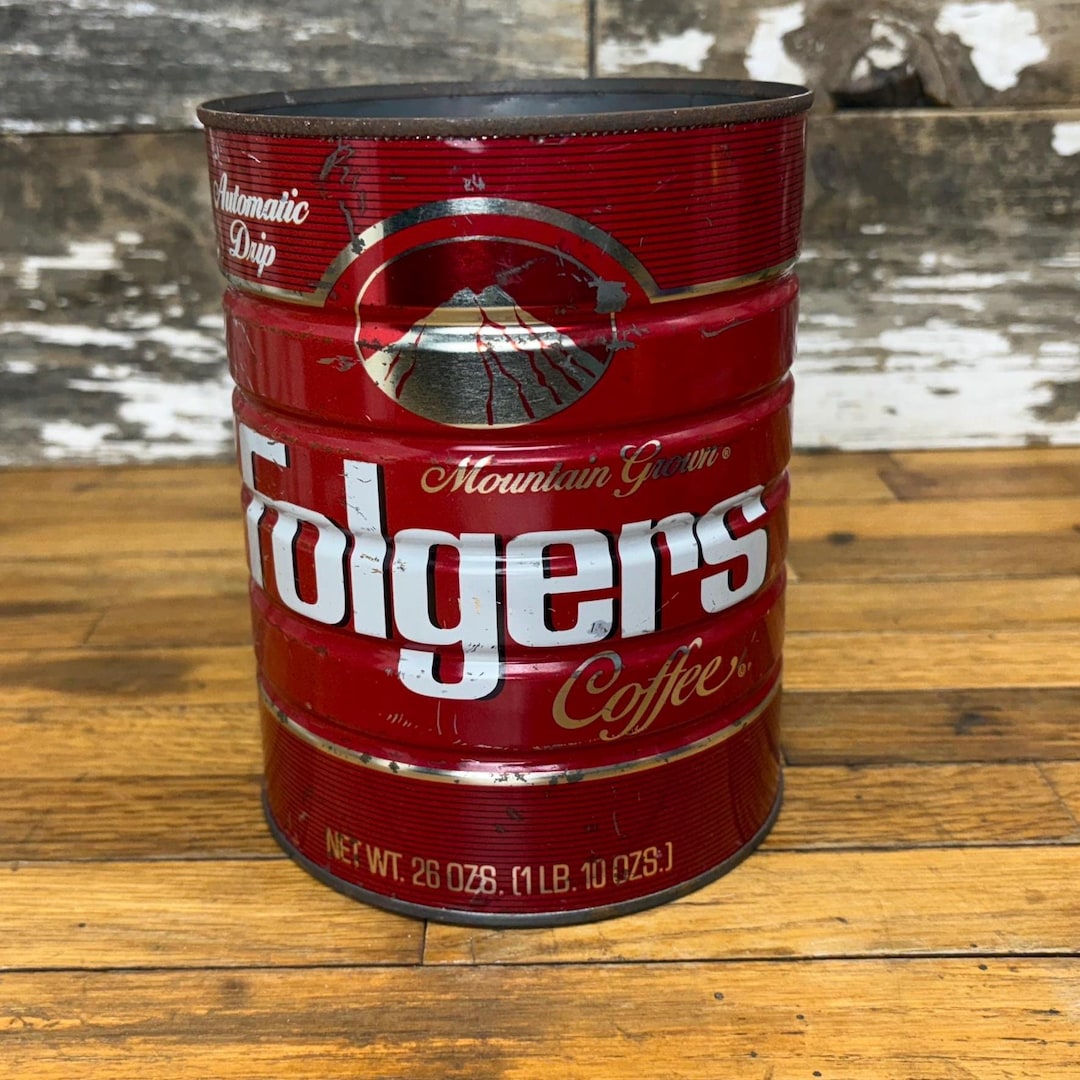 Folgers Coffee 1lb 10oz Can Drip Grind Mountain Grown Folgers Coffee ...