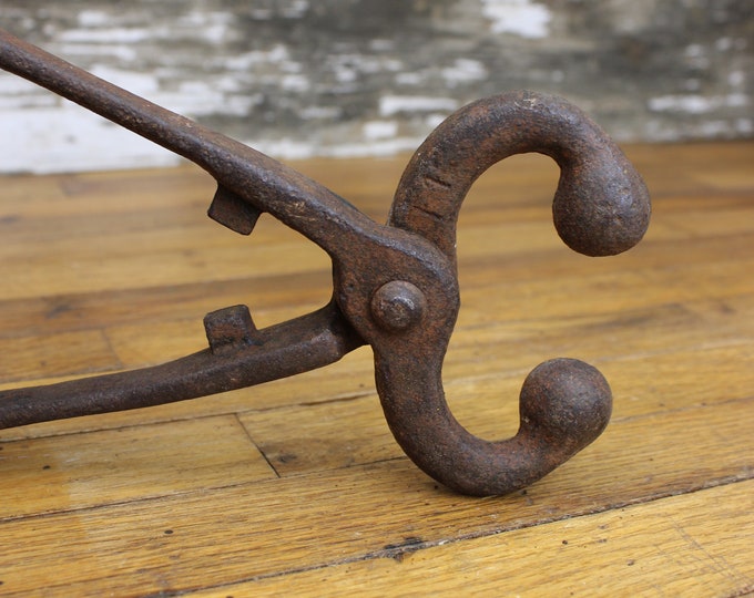 Antique Primitive Cast Iron Bull Nose Lead Pliers - Etsy