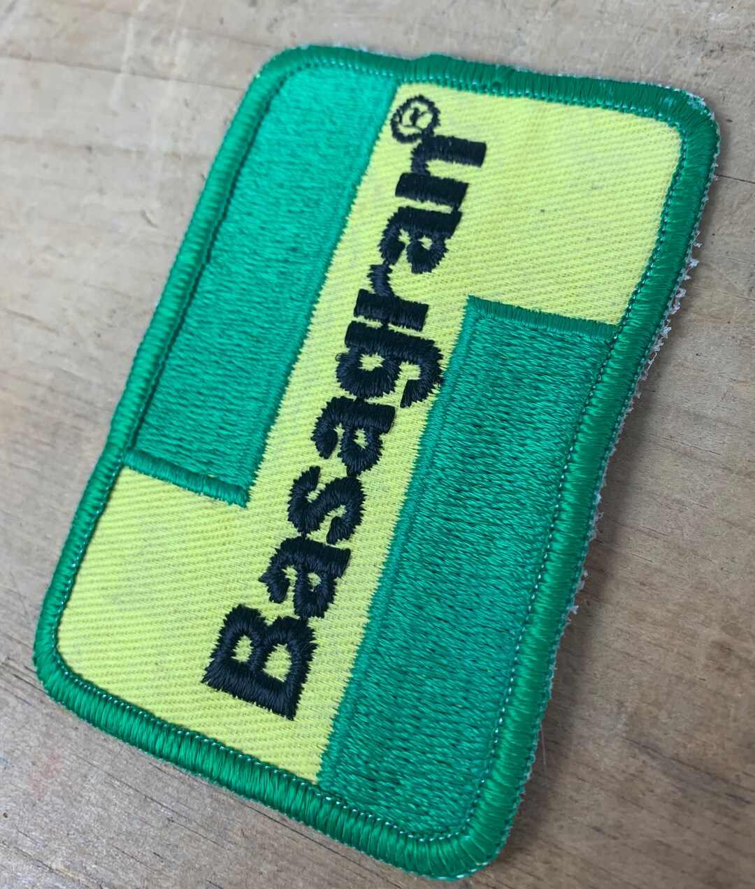 Vintage 1970s Basagran Herbicide Embroidered Hat Patch - Etsy