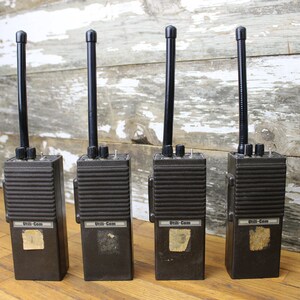 Vintage VHF Handheld Transceiver Model No: UC102 Set of Four Working ...