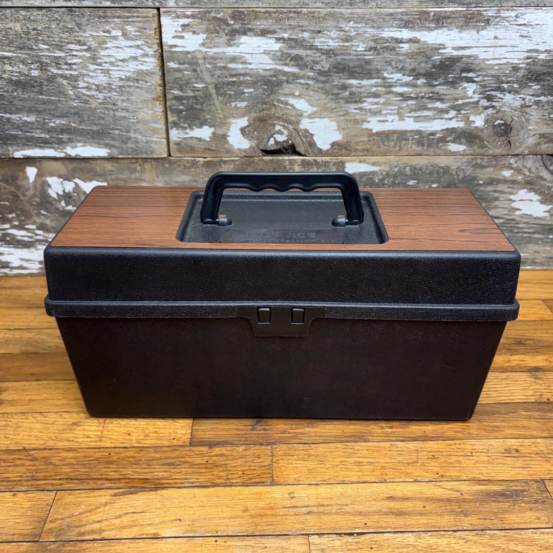 Retro Hard Plastic 8track And/or Cassette Tape Carrying Case - Service ...