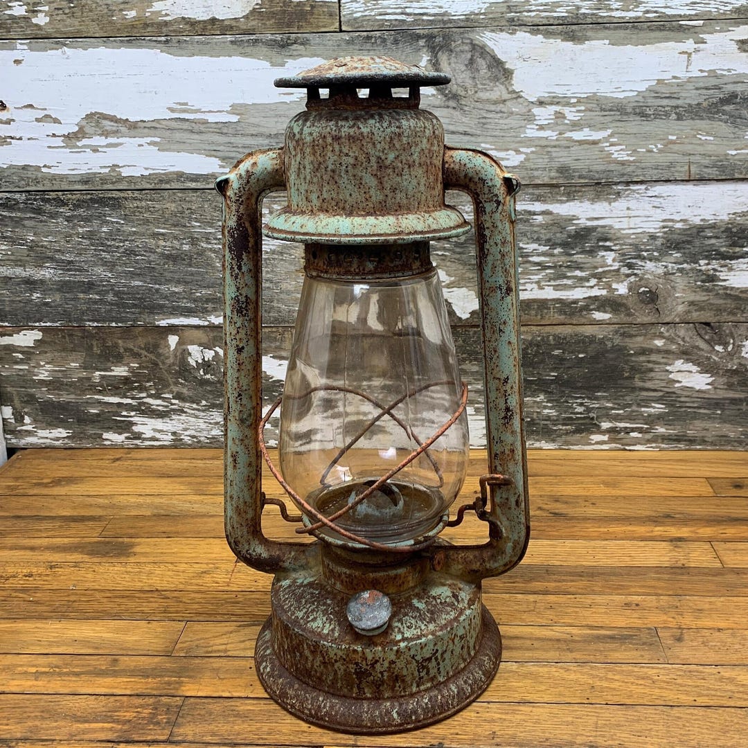 Antique Embury Mfg #2C8 Lantern - Camlox Tubular Cold Blast Lantern ...