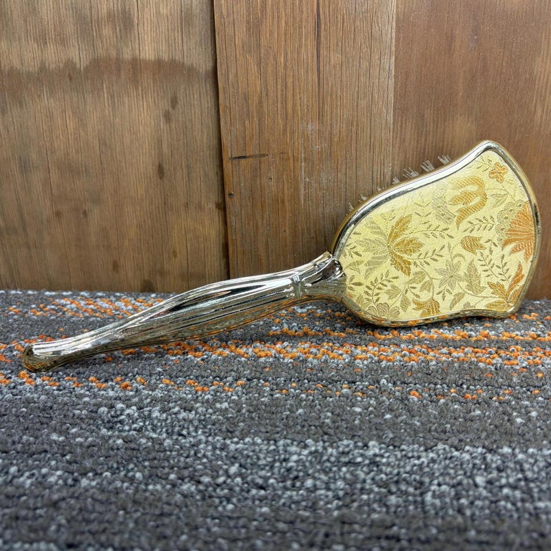 Vintage Floral Hairbrush - Etsy