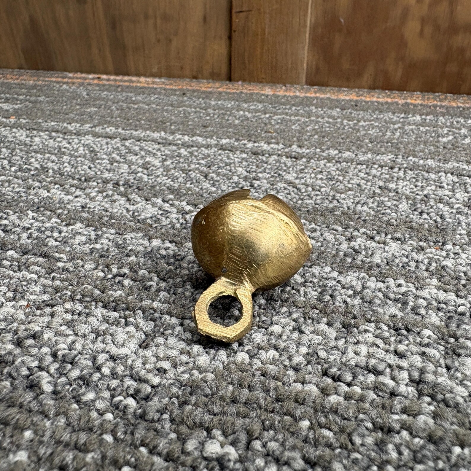 Tiny Vintage Bell - Aged Brass Patina - 2 Inches Tall - Etsy
