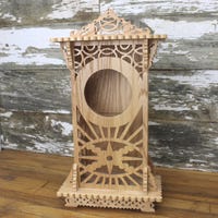 Wood Clock - Etsy