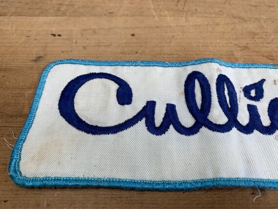 Vintage Culligan Large Uniform Back Patch- 8x3 Cullig… - Gem