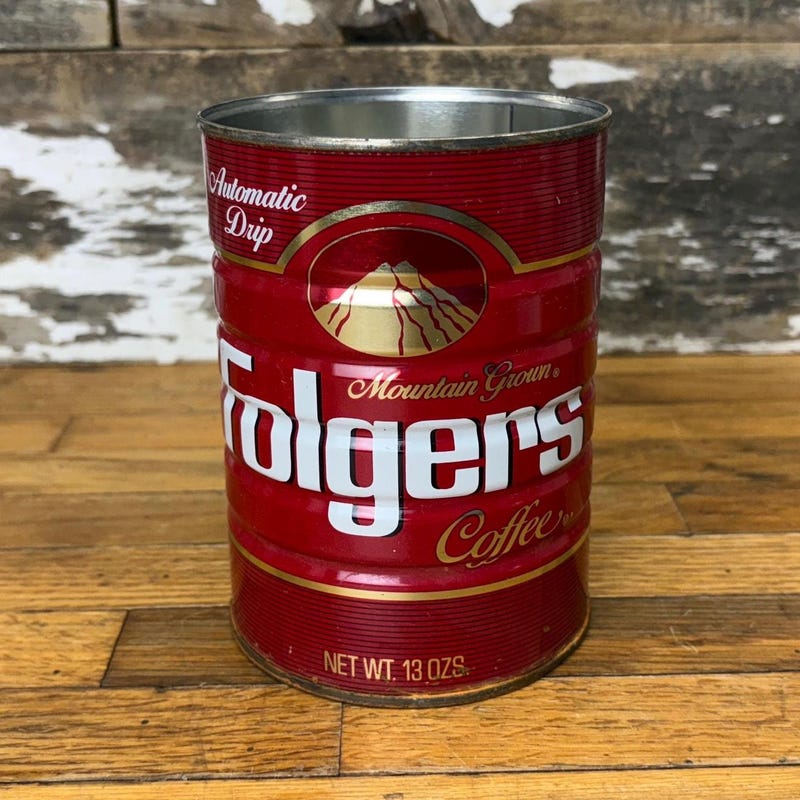 Vintage Coffee Cans - Etsy