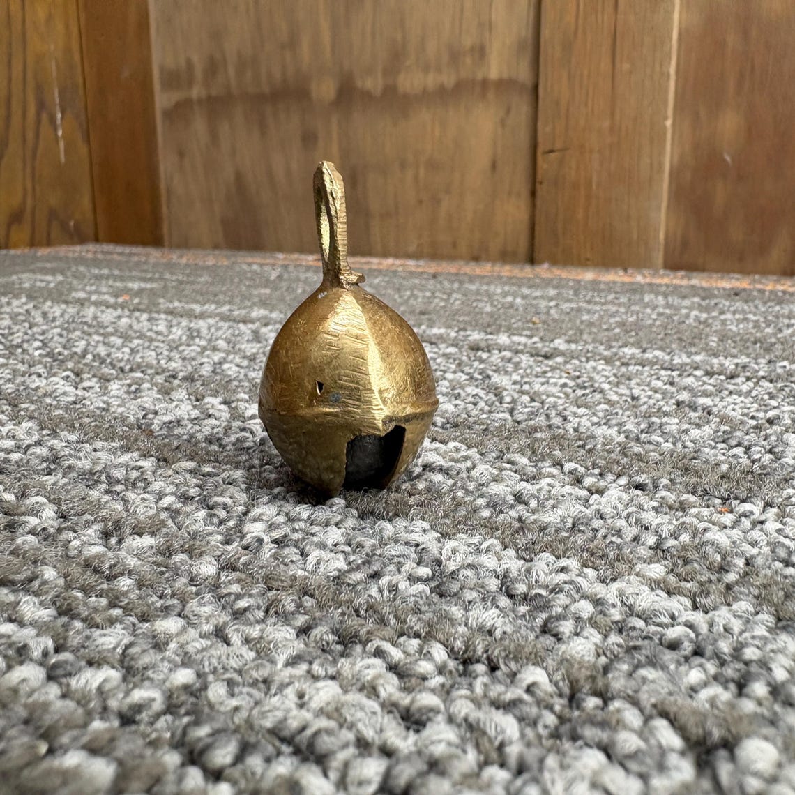 Tiny Vintage Bell - Aged Brass Patina - 2 Inches Tall - Etsy