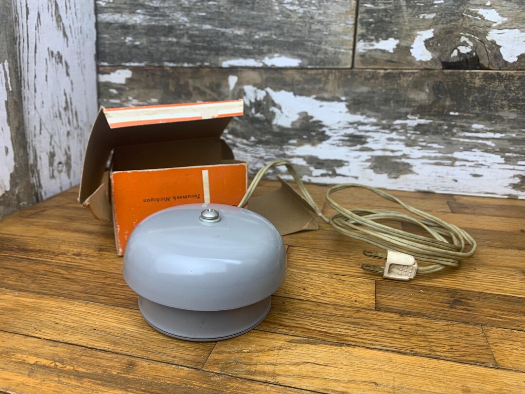 Vintage Faraday Alarm Bell and Original Box - Like New - Faraday 4 Inch ...