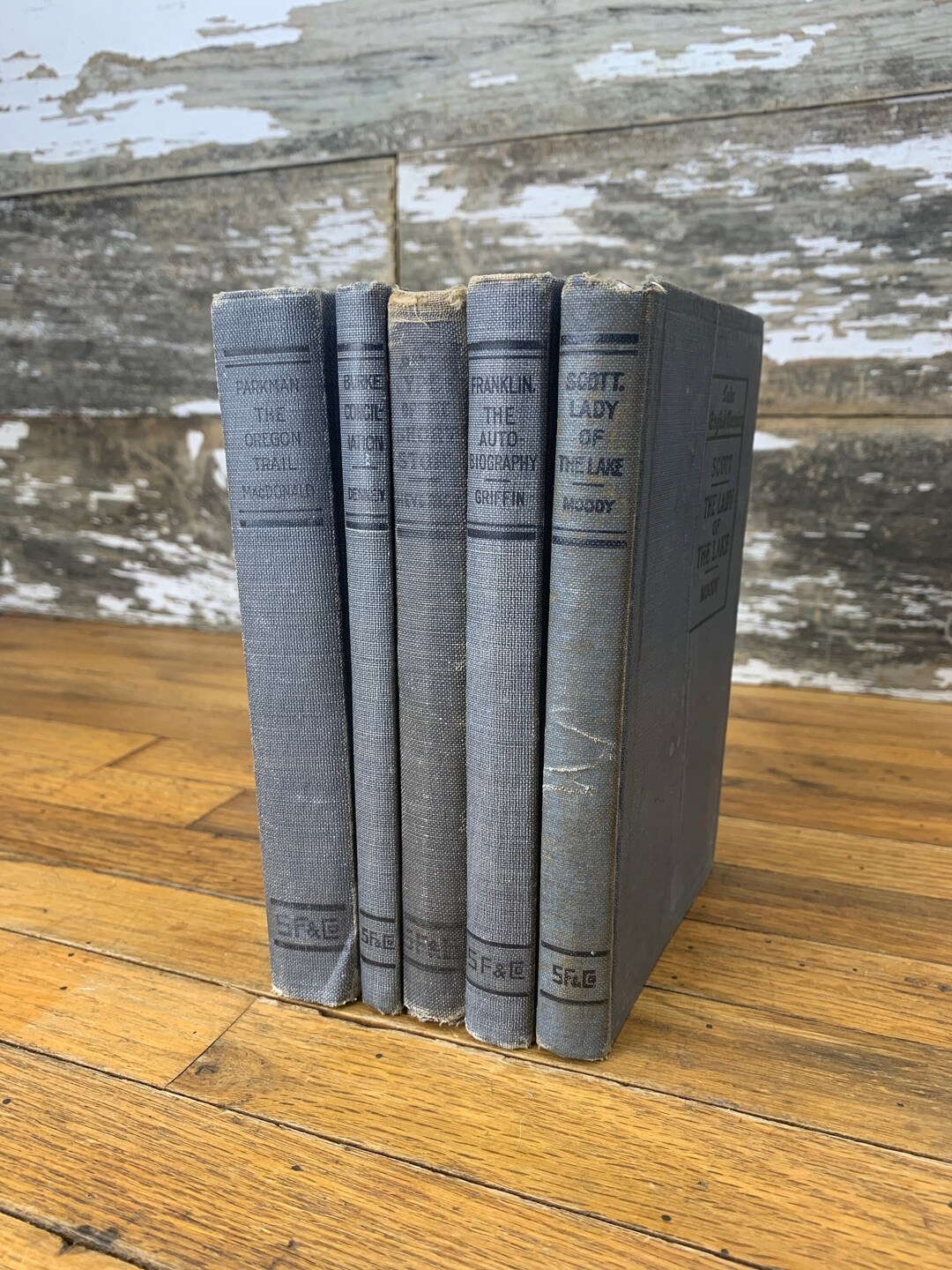 Antique Lake England Classics Book Collection - Group of 5 - Oregon ...