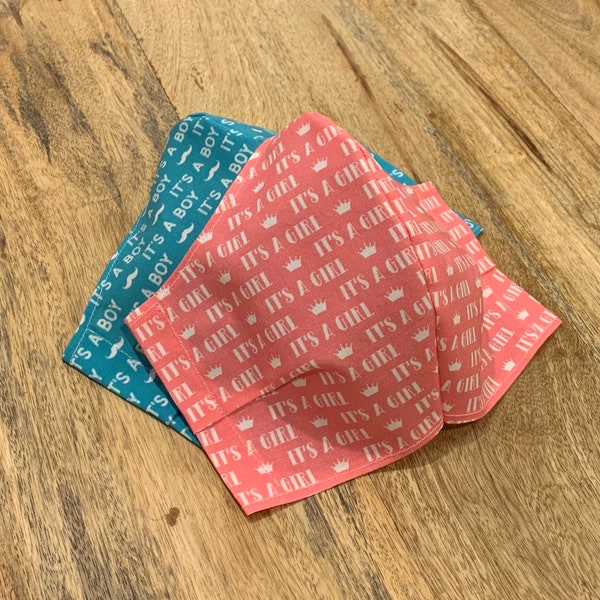 Gender Reveal Mask - Etsy