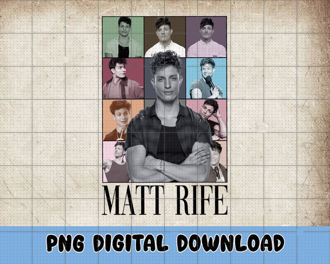 Matt Rife Retro Style PNG Digital Design Sublimation Design - Etsy