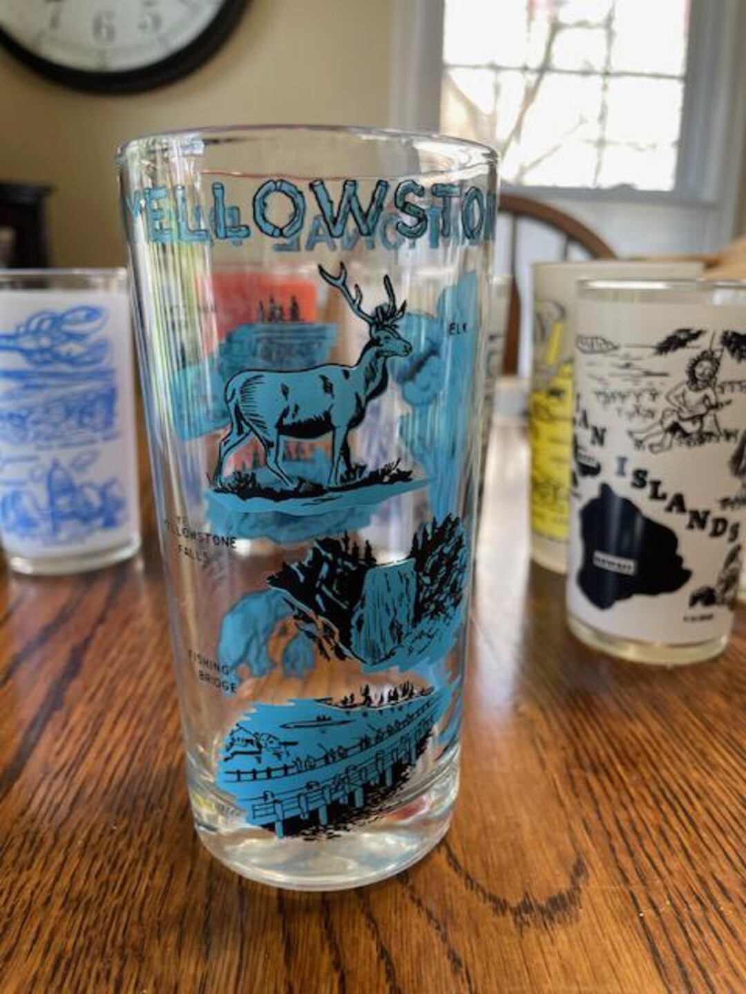 Collectable Souvenir Glassware Yellowstone - Etsy